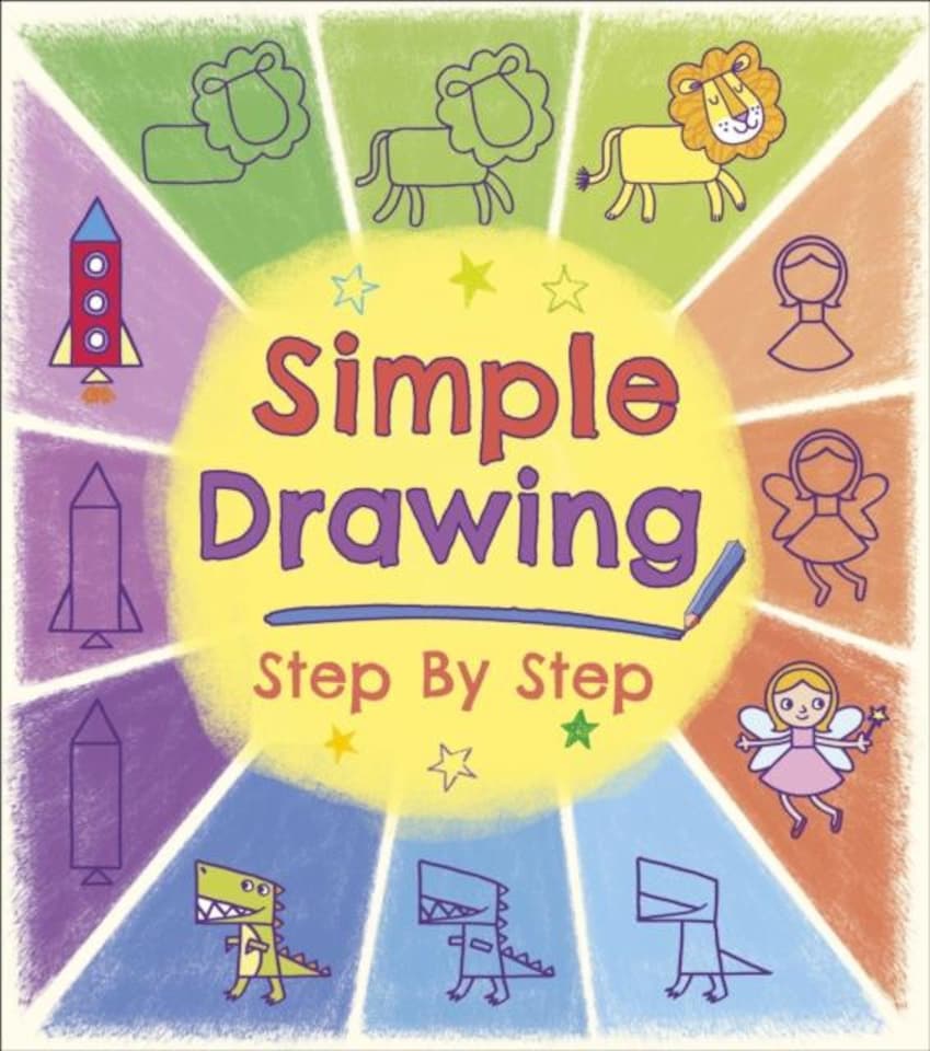 Simple Drawing Step by Step Paperback Book - Tesco Groceries