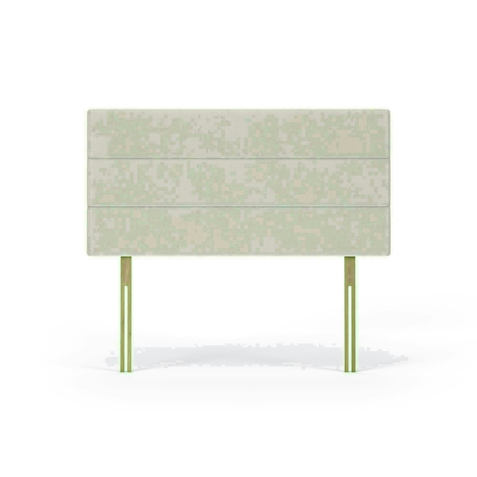 Milan Cream Naples Velvet Headboard Single | Multi - Tesco Groceries