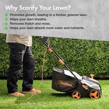 Lawn scarifier tesco store
