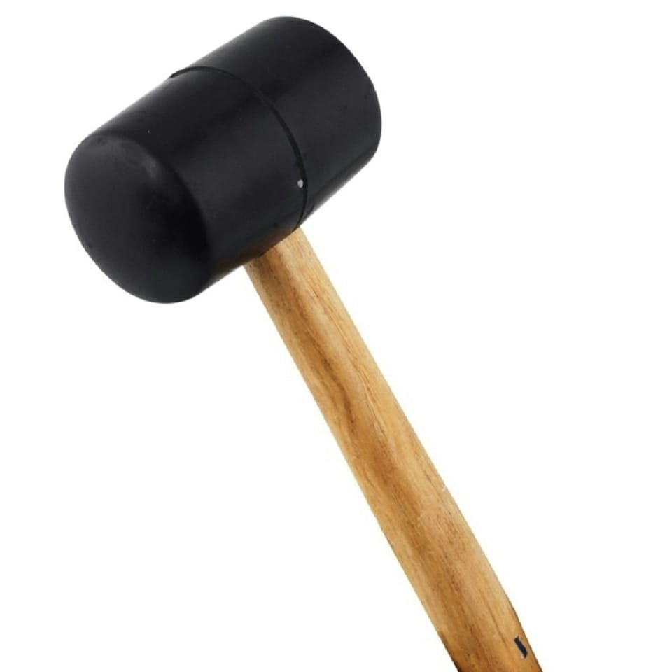 SupaTool Rubber Mallet Black 32oz