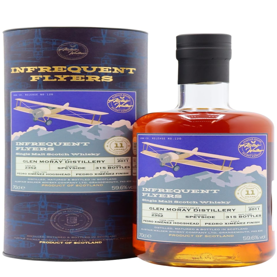 Glen Moray - Infrequent Flyers - Pedro Ximenez Finish 2011 11 year old ...