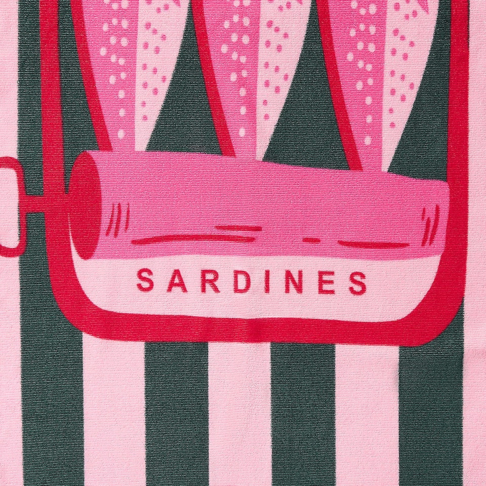 OHS Slogan Beach Towel Printed Quick Dry Summer Travel Microfibre ...