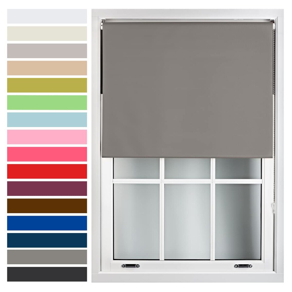 Made to Measure Blackout Roller Blind | Metal Fittings - Tesco Groceries