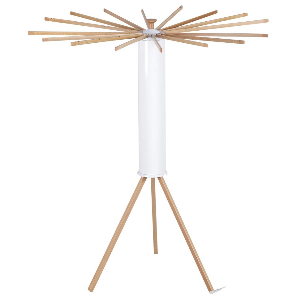 Gr8 Home Octopus Drying Rack Clothes Airer 16 Wooden Rod Arms Laundry ...