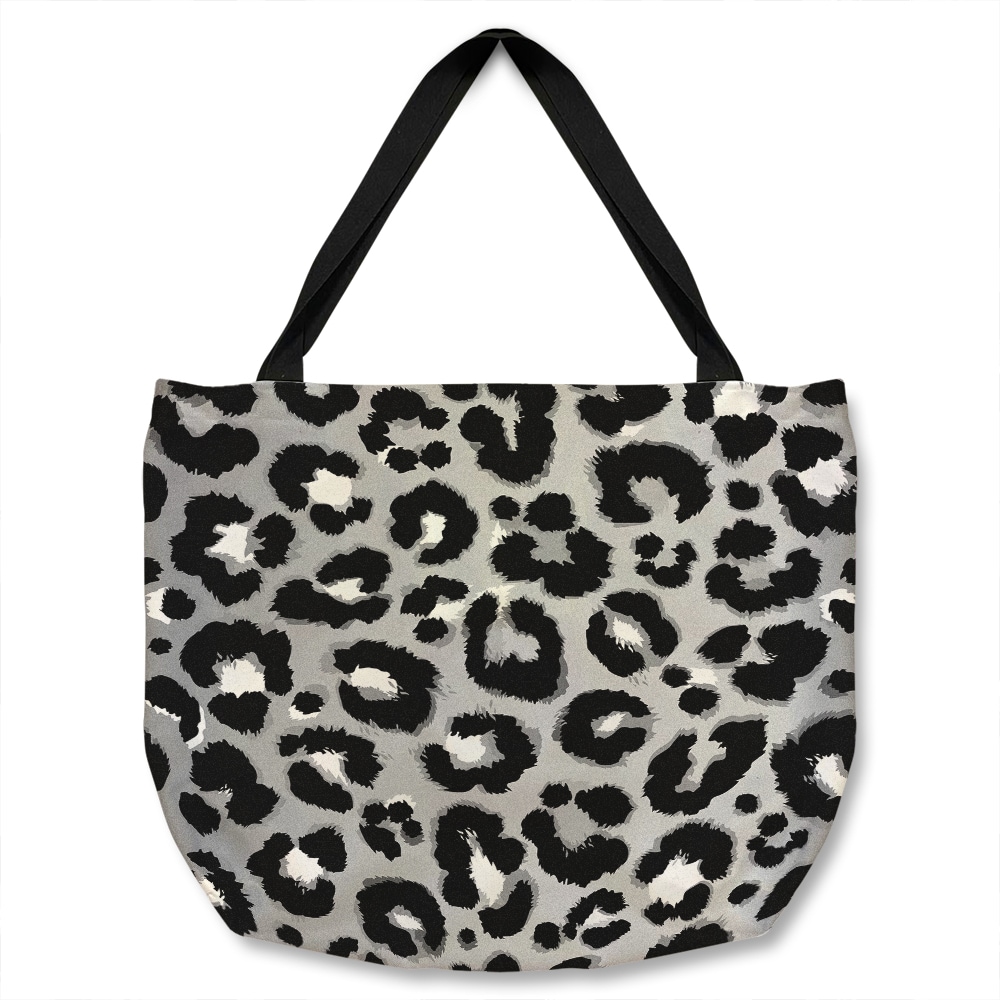 Silver Leopard Print Tote bat | Multi - Tesco Groceries
