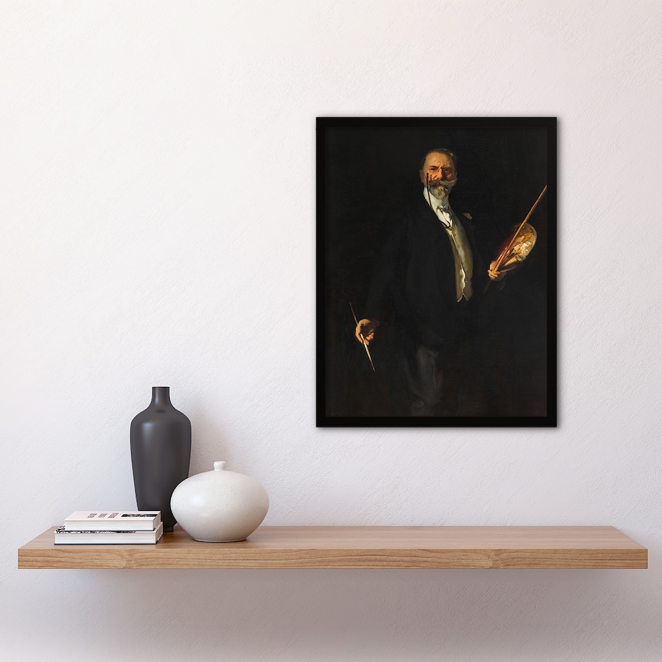 John S Sargent Framed Wall Art Artist William Merritt Chase Portrait ...