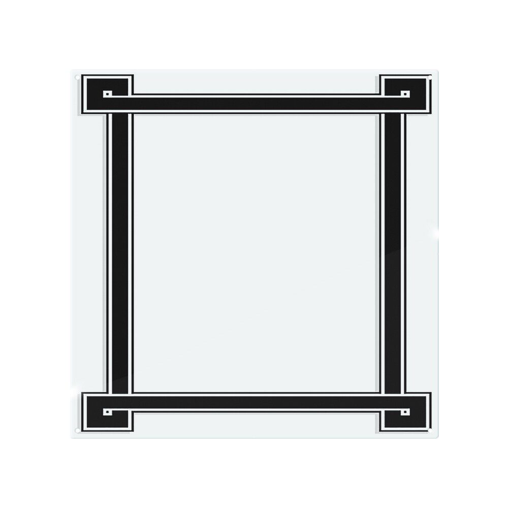 Greek Frame Splash Back | White - Tesco Groceries