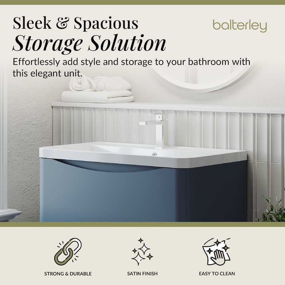 Balterley Arch Floor Standing 2 Drawer Bathroom Vanity Unit ...