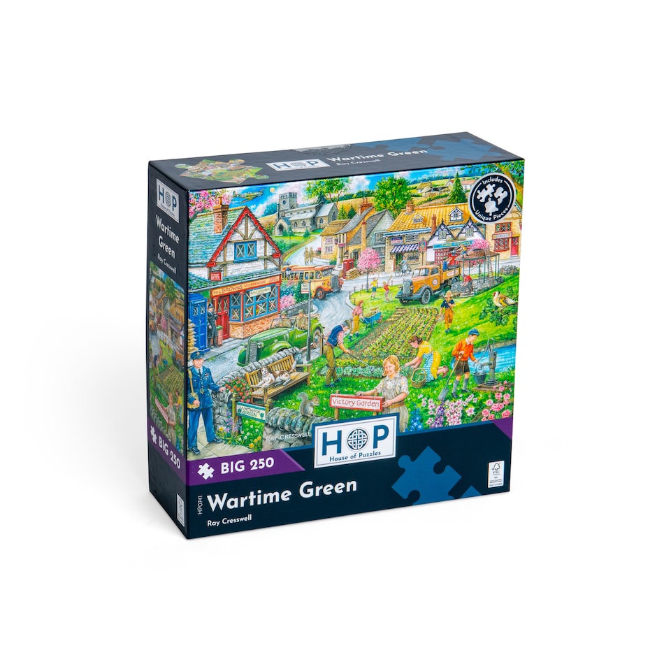 Wartime Green BIG 250 Piece Jigsaw Puzzle - Tesco Groceries
