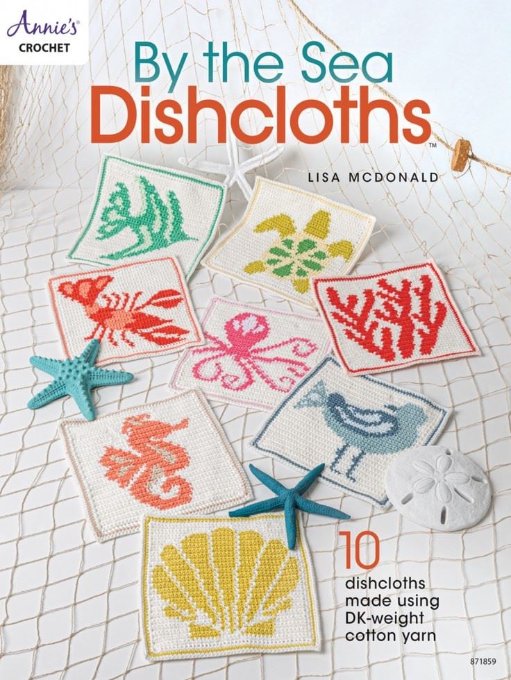 By the Sea Dishcloths by Annie's Crochet - Tesco Groceries