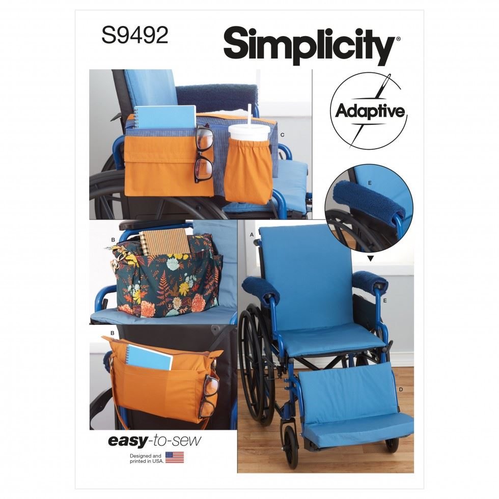 Simplicity 9492 Paper Sewing Pattern – Accessories, Os (One Size), Easy ...