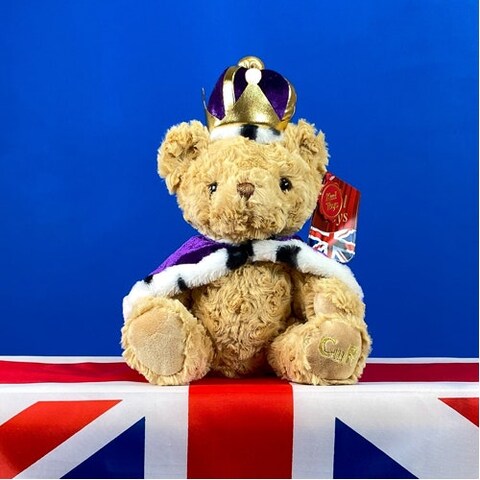 20cm King Charles III Coronation Keel King Bear - Tesco Groceries