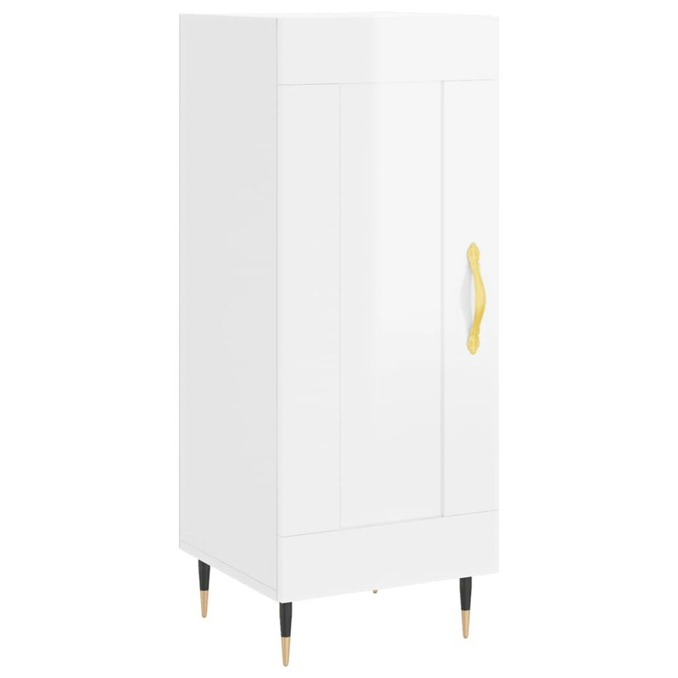 White high gloss sideboard tesco store
