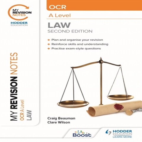 My Revision Notes: Ocr A Level Law Second Edition - Tesco Groceries