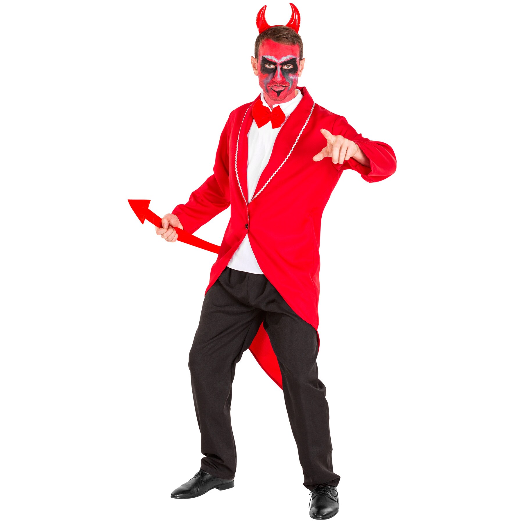 Mens Devil Costume | Red | red | XL | 1 - Tesco Groceries