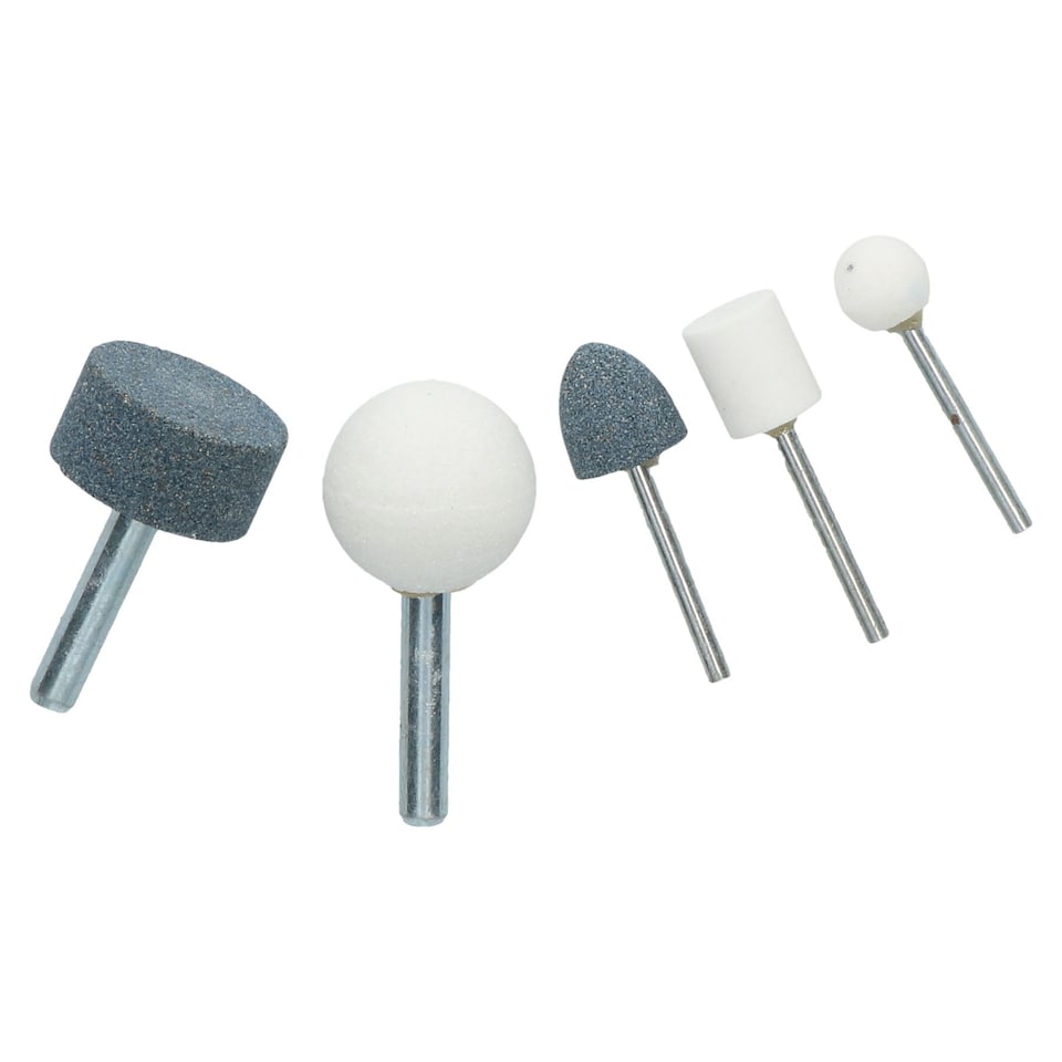 10pc Assorted Abrasive Polishing Grinding Sanding Stones 1/8 and 1/4 ...