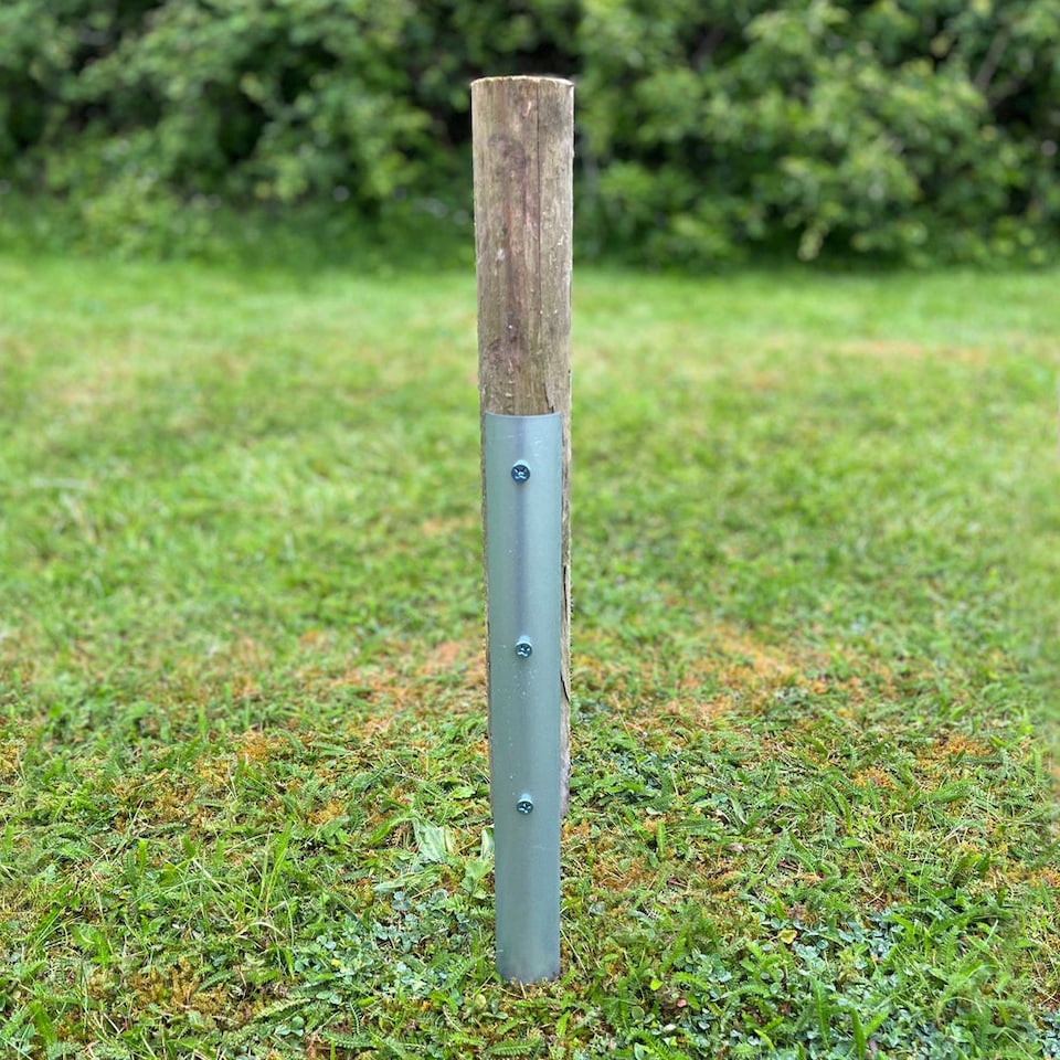 Metal Log Roll Stakes for Lawn Garden Border Edging (Pack of 20 ...