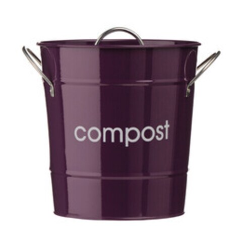 Purple Compost Bin - Tesco Groceries