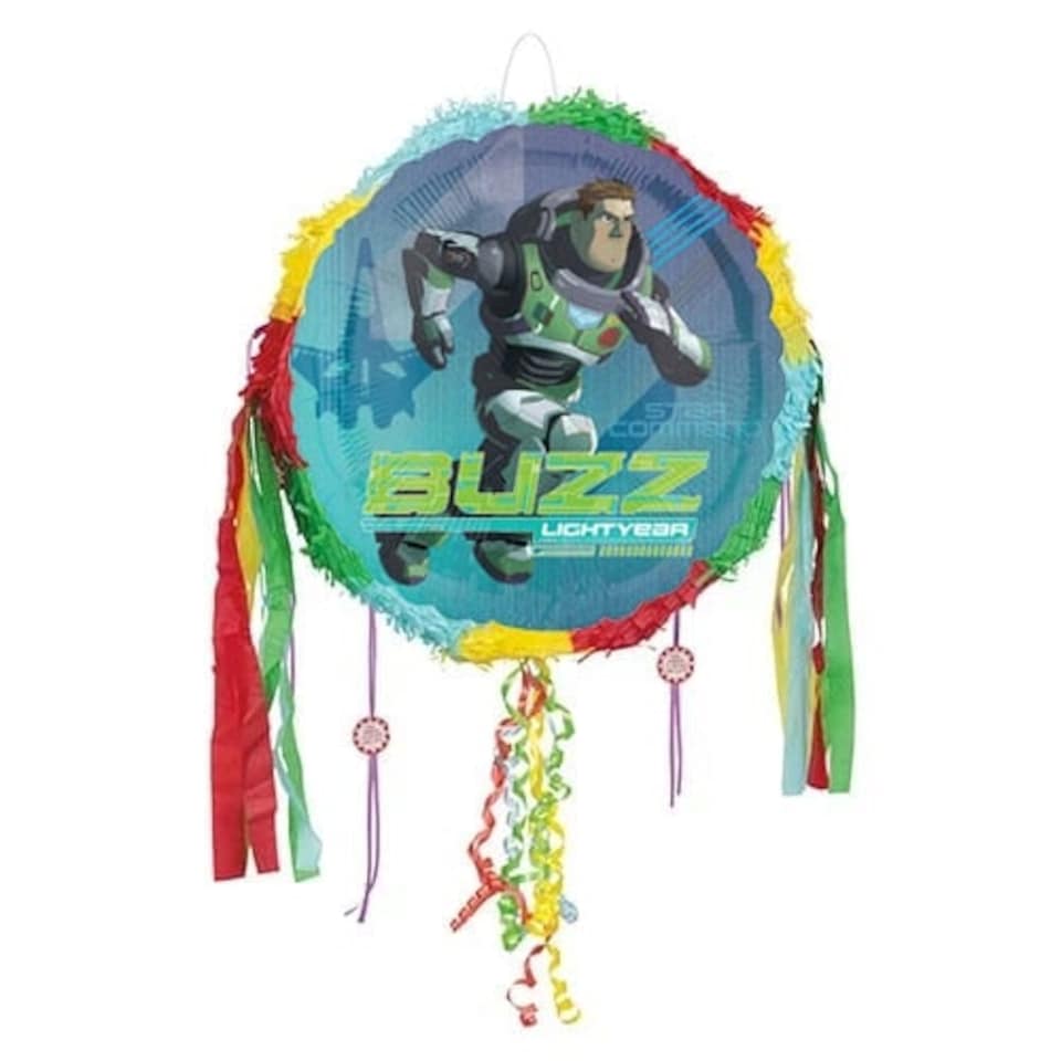 Buzz Lightyear Pull String Pinata - Tesco Groceries