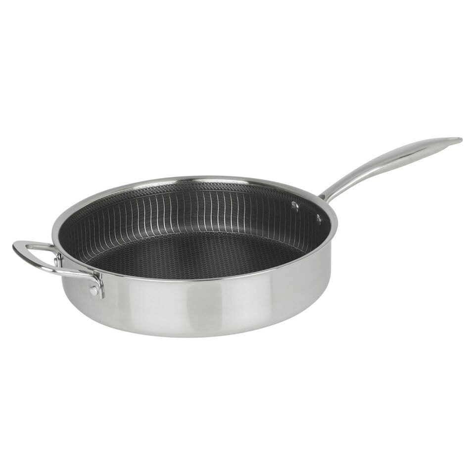 Hextec Non Stick Stainless Steel Aluminium Induction Cookware Tempered ...