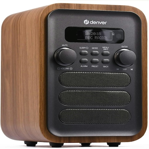 Denver DAB-48 Bluetooth DAB Radio - Large Remote Control - DAB/DAB+ ...