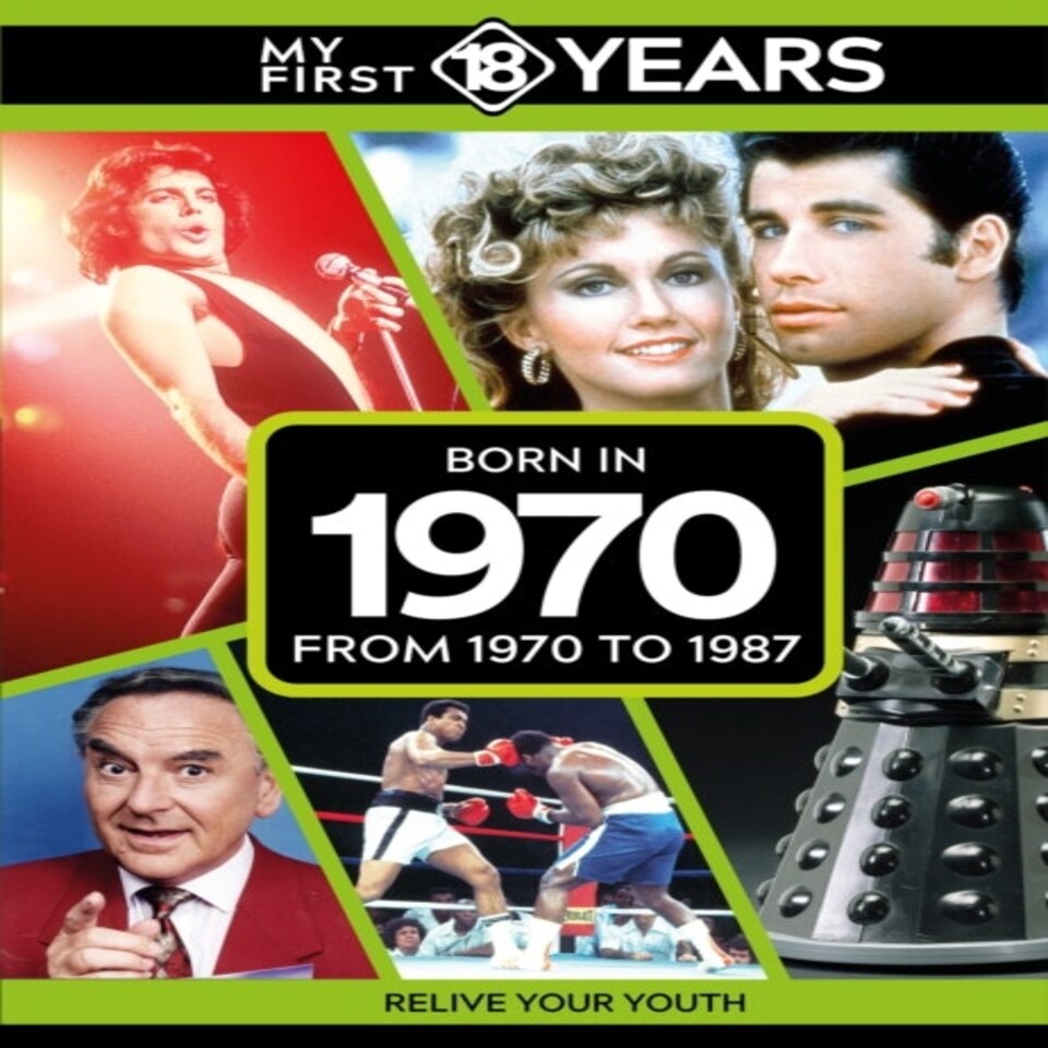 My First 18 Years Born In 1970 - Tesco Groceries