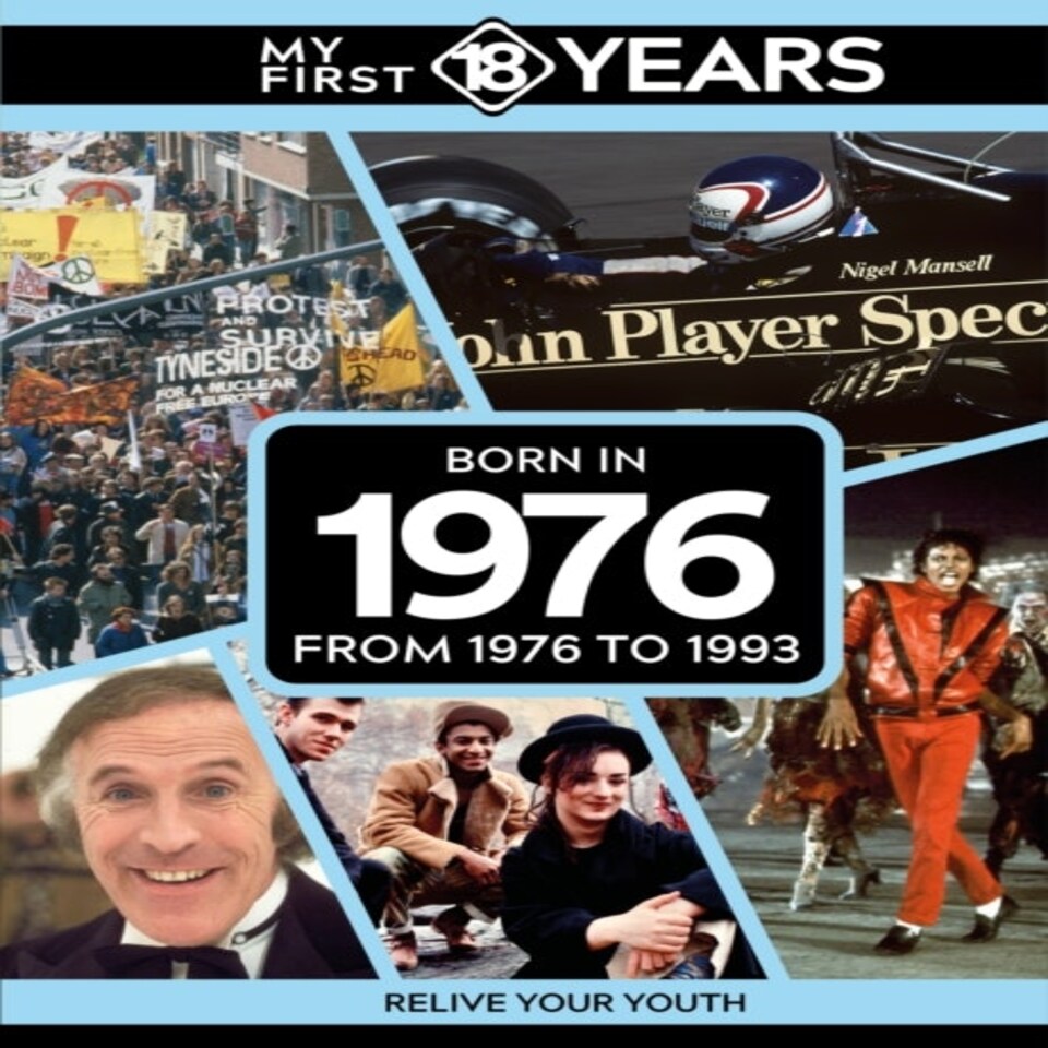 My First 18 Years Born In 1976 - Tesco Groceries