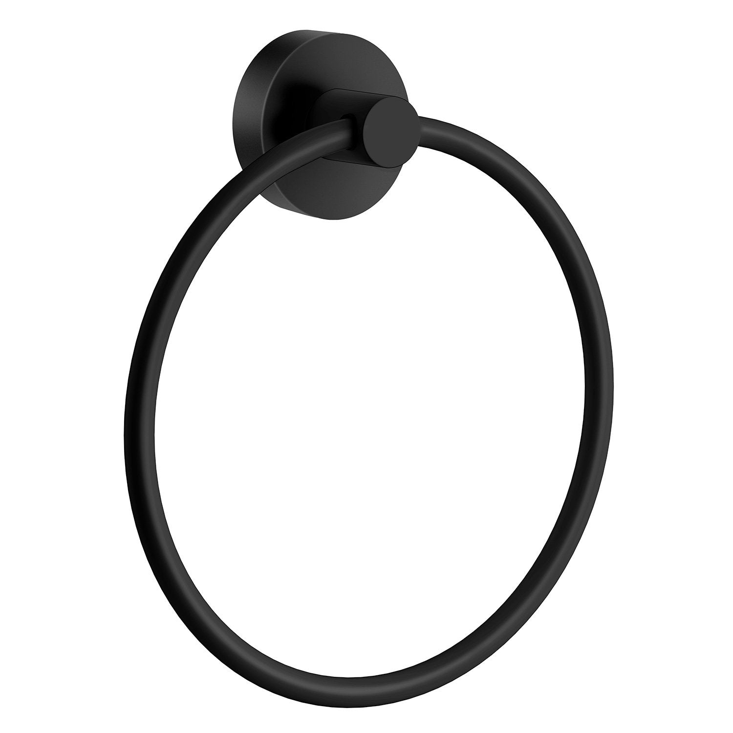 Smedbo Matt Black Bathroom Towel Ring - Tesco Groceries