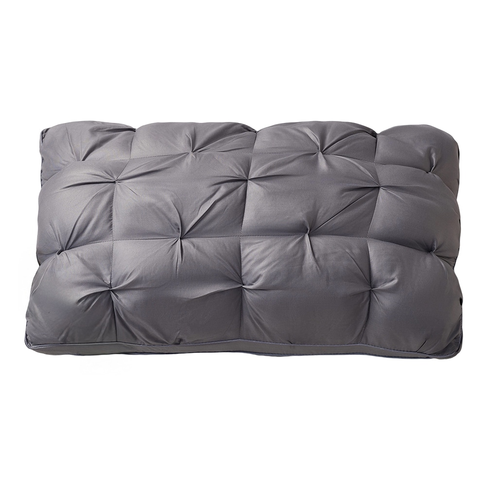 Living and Home Ultra-Soft Polyester Pillow Insert,Grey,800g | Grey ...