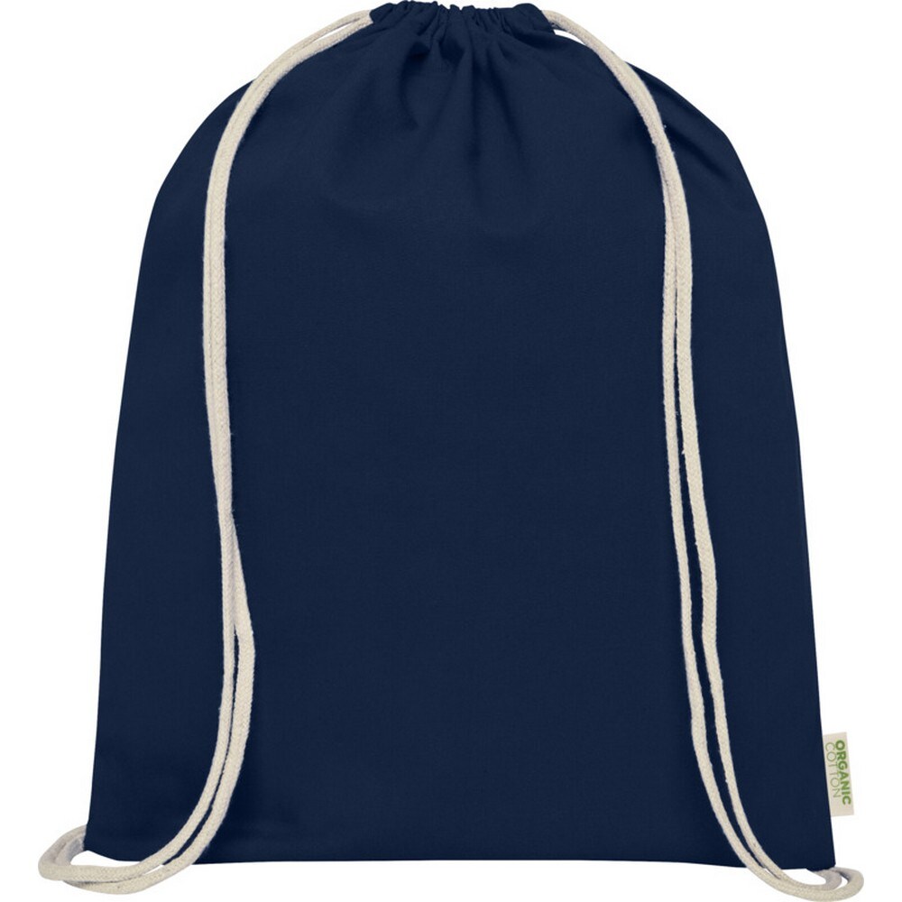 Floso Organic 5L Drawstring Bag | Blue | Navy | One Size | 1 - Tesco ...