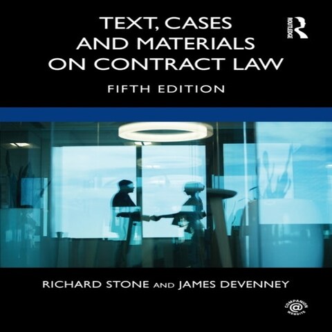 Text Cases & Materials On Contract Law - Tesco Groceries