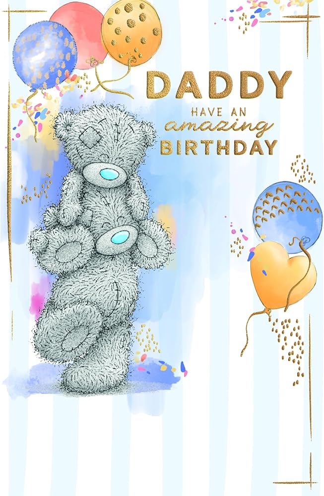 Bears Doing Piggyback Daddy Birthday Card - Tesco Groceries