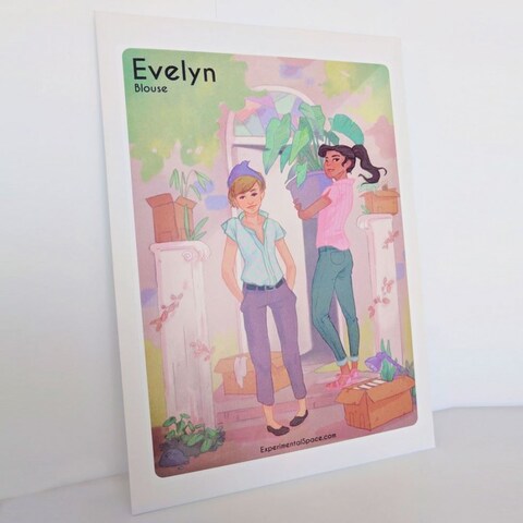 Experimental Space Evelyn Blouse Paper Sewing Pattern – Women’s Top ...