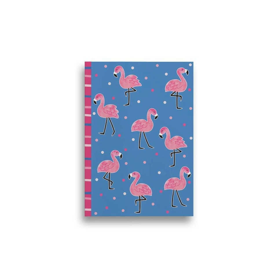 A5 Lined 100 Pages Flamingo Design Notepad By Jolipad - Tesco Groceries