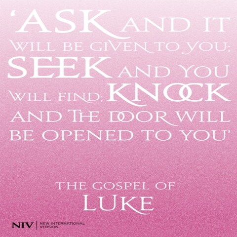 Niv Gospel Of Luke - Tesco Groceries