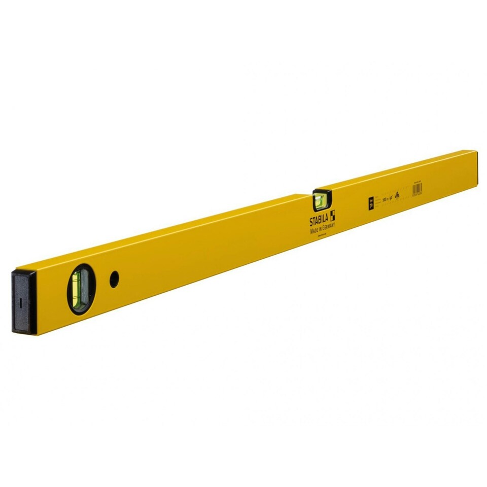 Stabila 70 Single Plumb Box Section Spirit Level - Multi Colour - 100cm ...