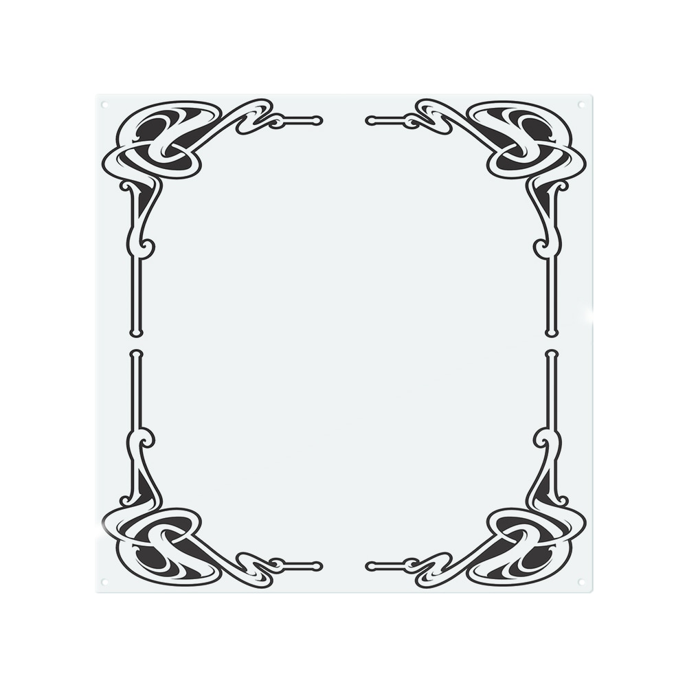 Decorative Border Splash Back | White - Tesco Groceries