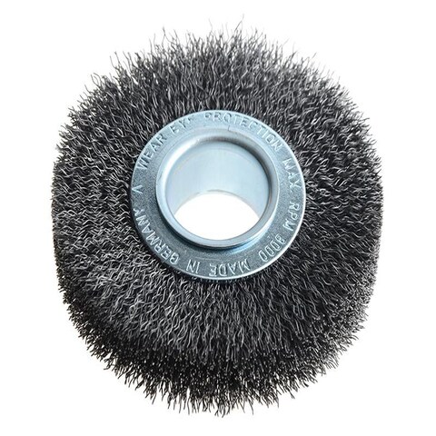 Lessmann Wheel Brush D100Mm X W20-22 X 30 Bore Set 1 Steel Wire 0.30 ...