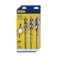 IRWIN Blue Groove Wood Power Bit Set 3 Piece 20 22 & 25Mm - Tesco Groceries