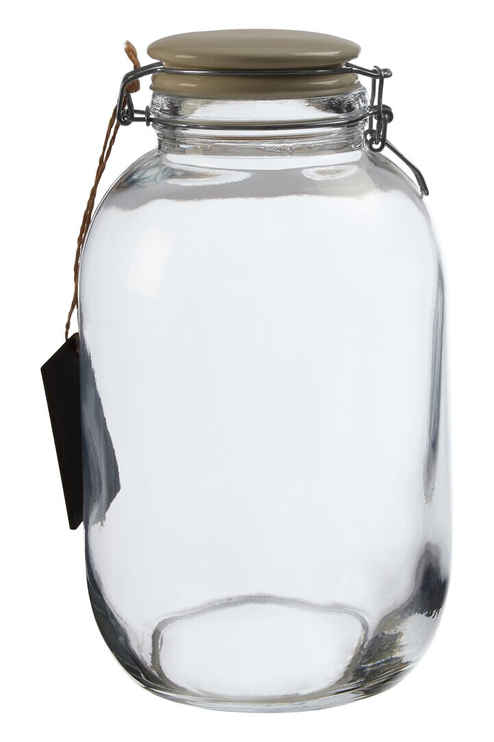 Grocer Large Glass Storage Jar 4200ml - Tesco Groceries