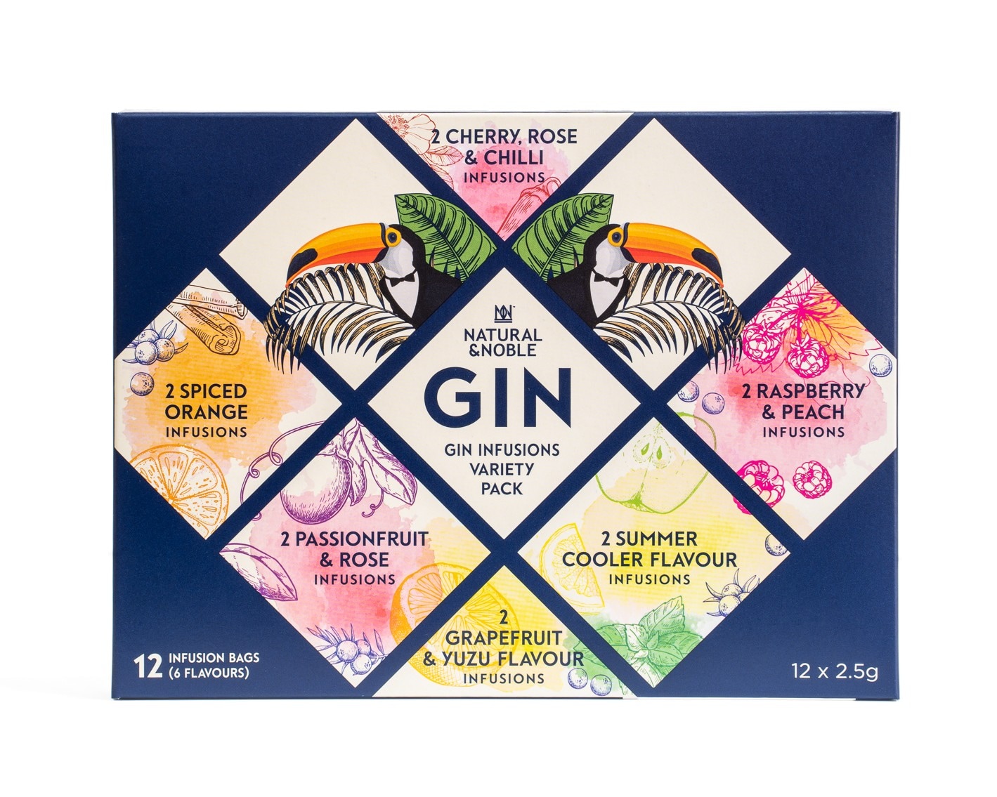 Gin Infusions Variety Gift Pack | Make Your Own Delicious Flavoured Gin ...