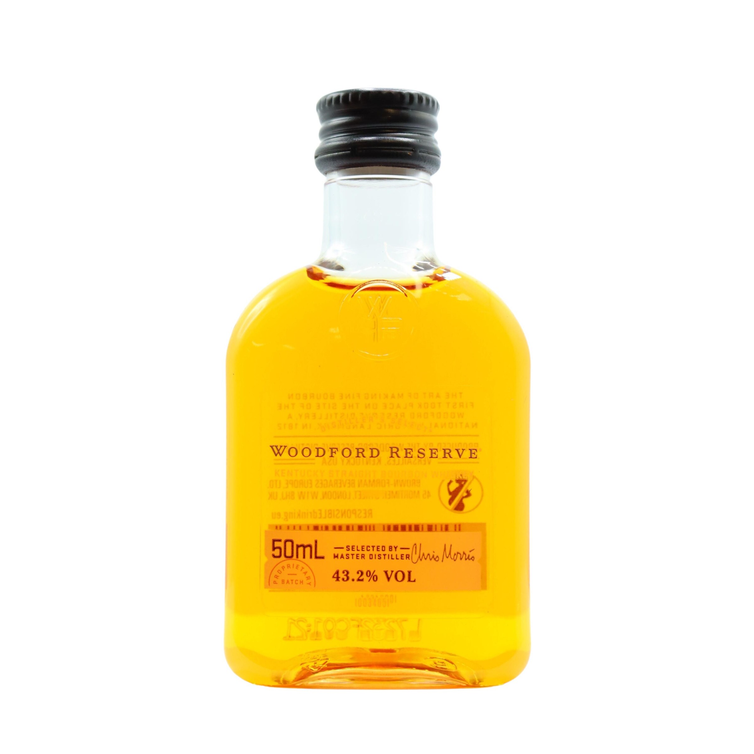 Woodford Reserve - Distiller's Select Bourbon Whiskey Miniature - Tesco ...