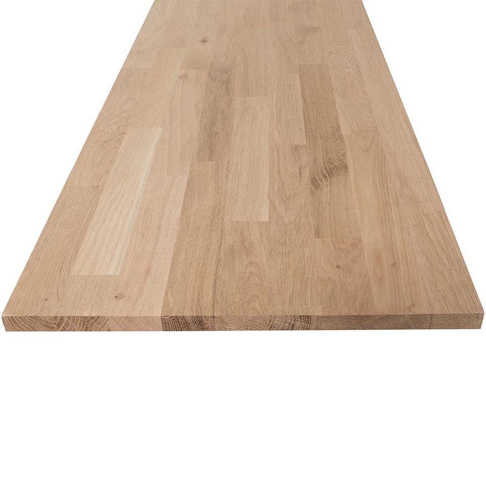 Snowdon Timber Oak Furniture Board (T) 18mm (W) 400mm (L) 1200mm - 3 ...