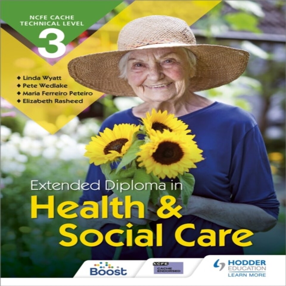 Ncfe Cache Technical Level 3 Extended Diploma In Health And Social Care ...