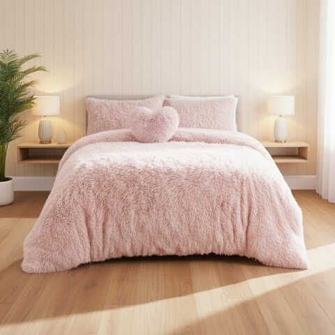 Super Fluffy Duvet Cover Ultra Soft, Cloud-Like Comfort Snug Sleep ...