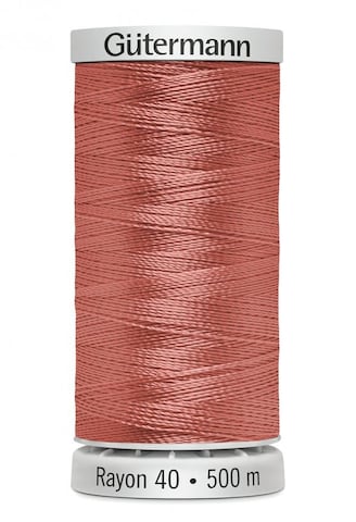 Gutermann No 40 Sulky Rayon Embroidery Thread Red for Embroidery - each ...