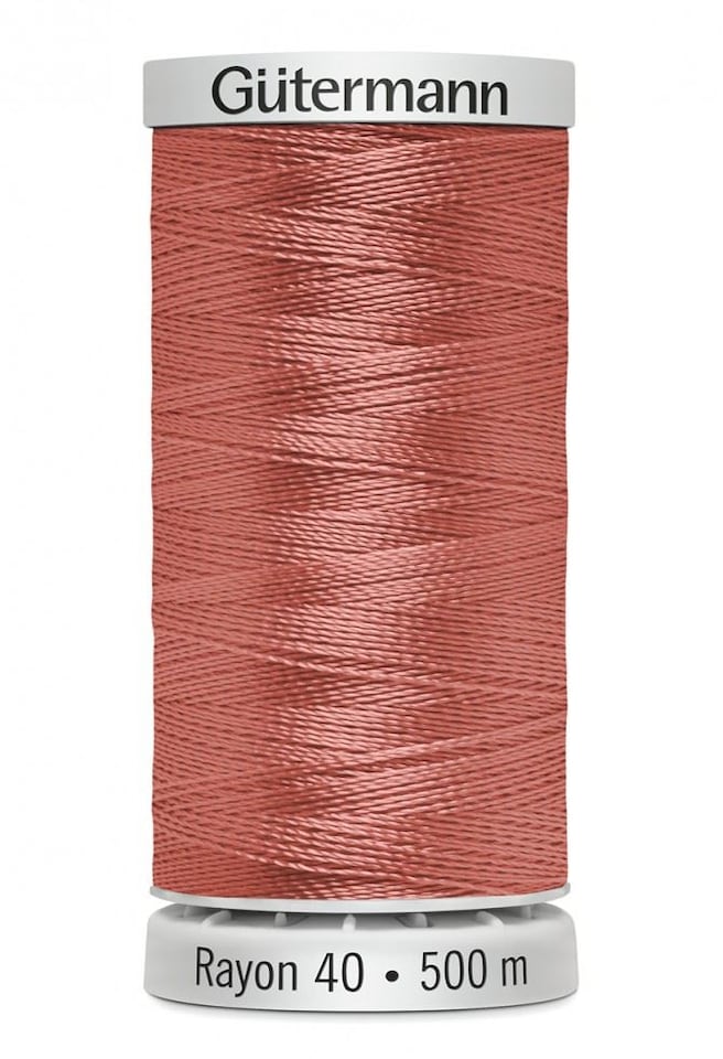 Gutermann No 40 Sulky Rayon Embroidery Thread Red for Embroidery - each ...