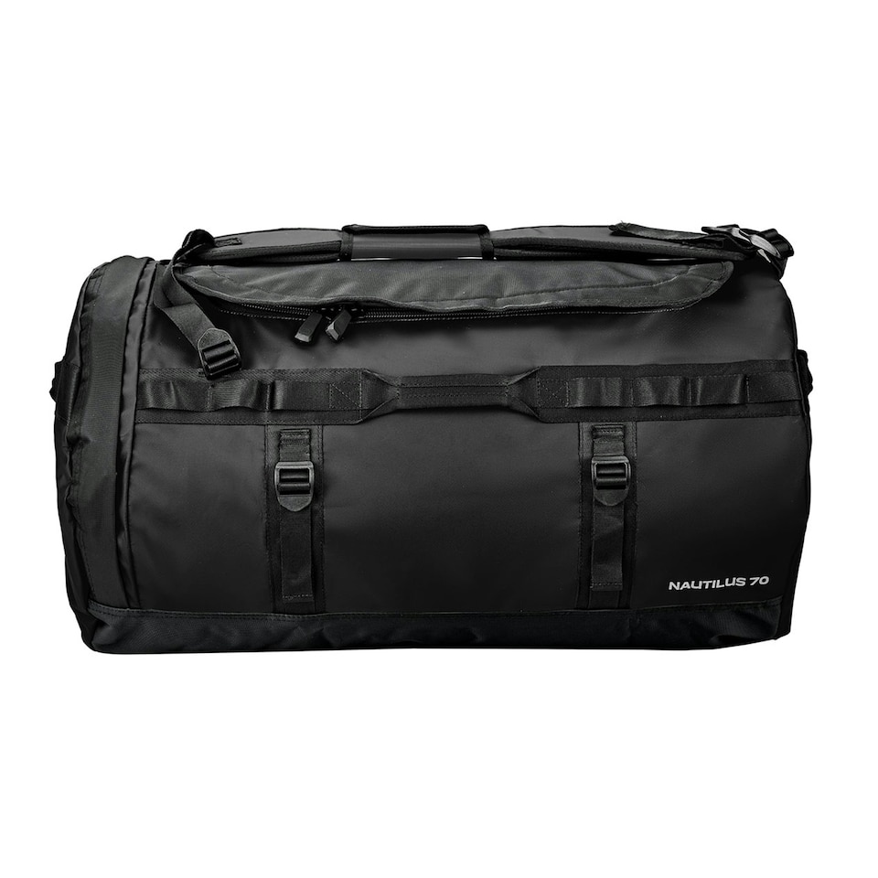 Stormtech Nautilus Waterproof 110L Duffle Bag - Black - One Size ...
