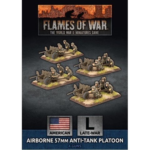 Flames of War: Parachute 57mm Anti-Tank Platoon (Plastic) - Tesco Groceries