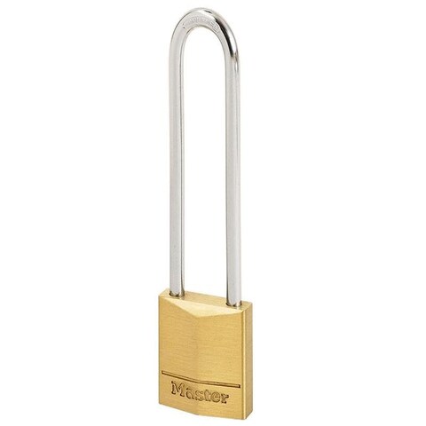 Master Lock Solid Brass 50Mm Padlock 5-Pin - 64Mm Shackle - Tesco Groceries